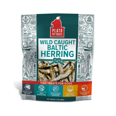 Plato - Dog Wild Caught Baltic Sprat 3oz – Pet Planet